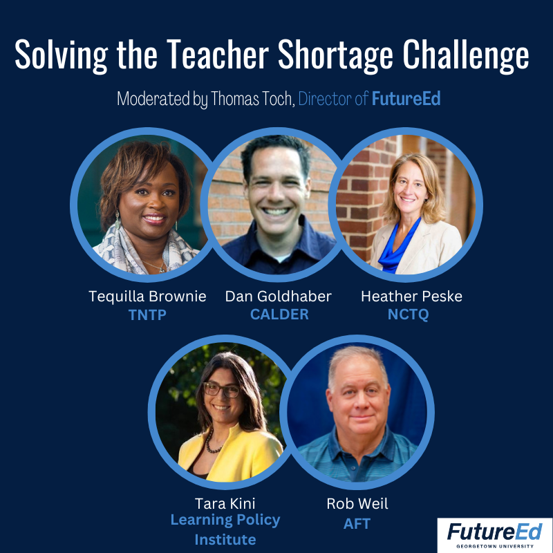 Webinar: Solving the Teacher Shortage Challenge - FutureEd