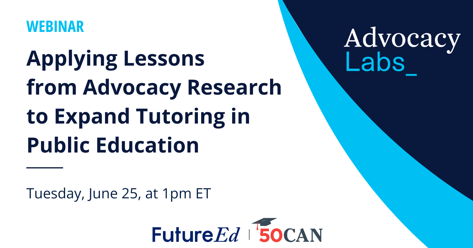 WEBINAR: Applying Lessons from Advocacy Research to Expand Tutoring in ...