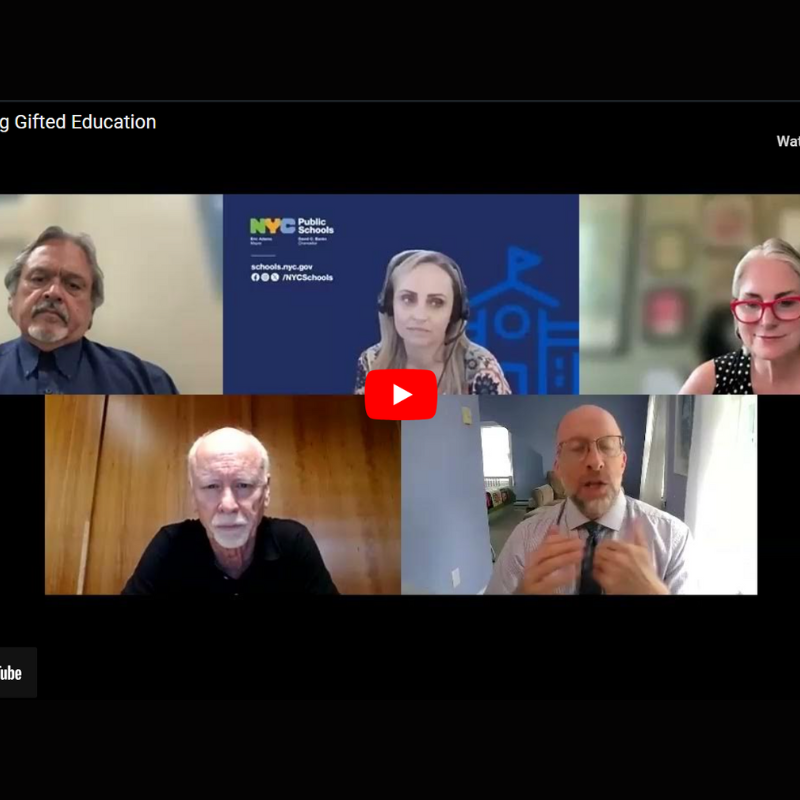 Webinar Rethinking Gifted Education Futureed